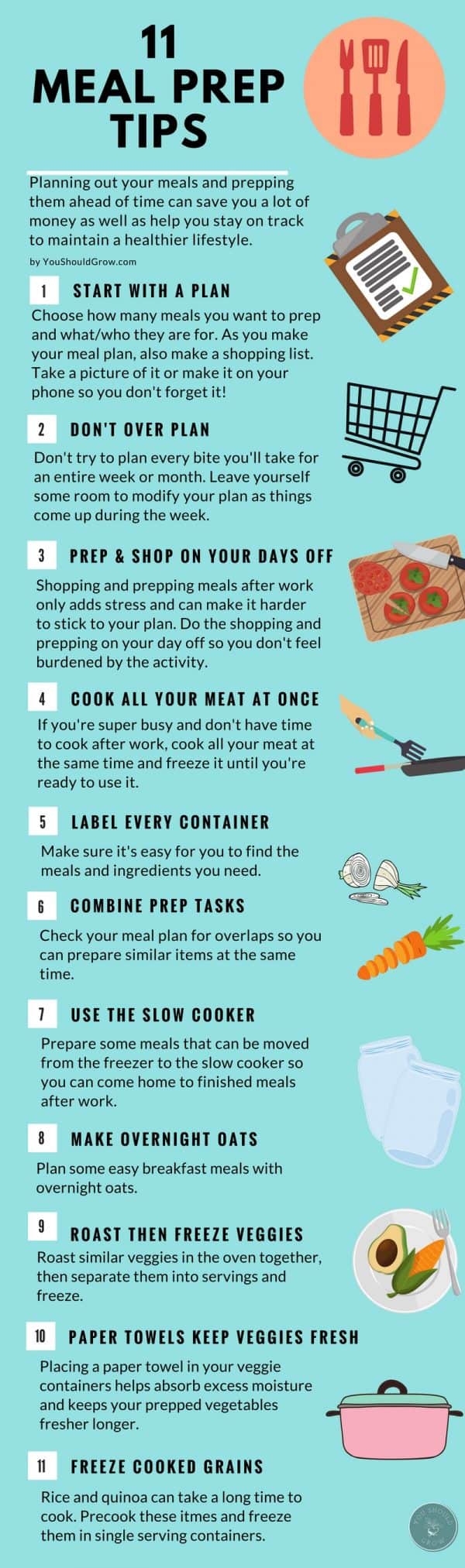Best Meal Prep Containers + 11 Meal Prep Tips - You Should Grow