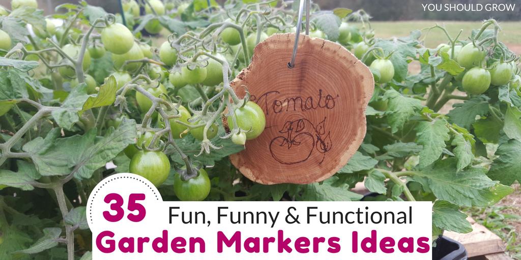 35 Garden Markers Ideas & Images To Inspire You - You Should Grow